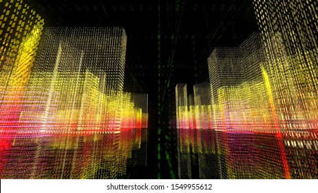 Abstract Matrix Geometric Motion Background Animation Stock Illustration 1549955612 | Shutterstock