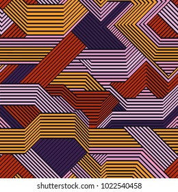 Abstract Maze Seamless Pattern Stock Illustration 1022540458 | Shutterstock