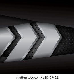 Abstract Metallic Background Stock Illustration 610409432 | Shutterstock