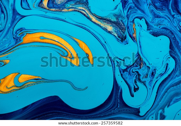 Abstract Mixed Paint Background Mixed Paint Stock Illustration ...