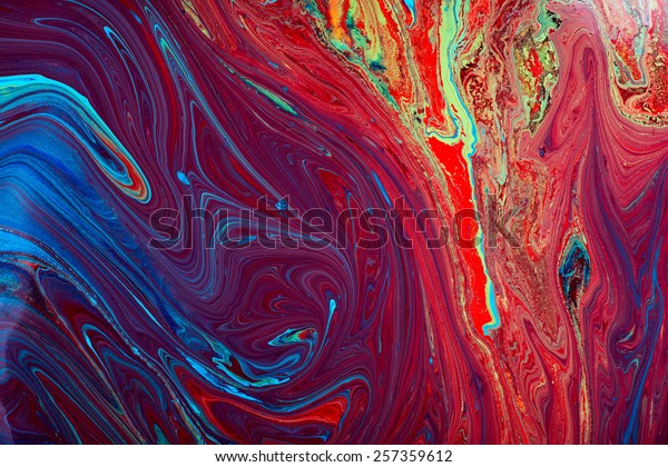 Abstract Mixed Paint Background Mixed Paint Stock Illustration ...