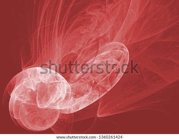 Abstract Monochrome Red Background Computer Generated Stock ...