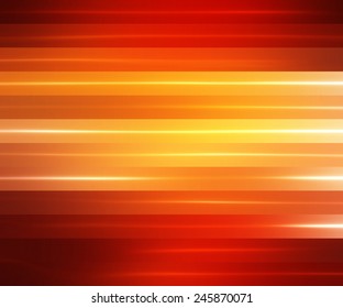 Abstract Orange Background Horizontal Lines Strips Stock Illustration ...