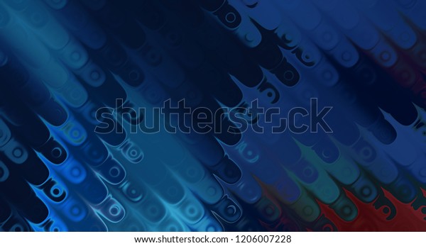 Abstract Pattern Glossy Color Background Vibrant Stock Illustration ...