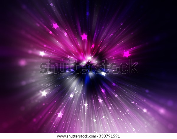 Abstract Pink Background Explosion Star Stock Illustration 330791591 ...