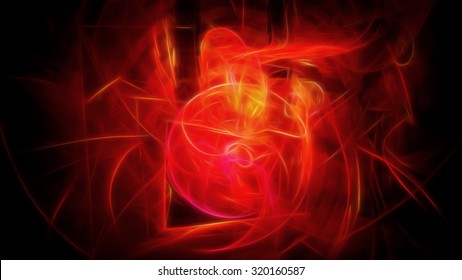 Abstract Red Energy Source Stock Illustration 320160587 | Shutterstock