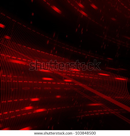 Abstract Red Matrix Background Stock Illustration 103848500 - Shutterstock