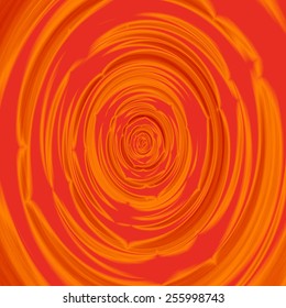 Abstract Red Orange Circular Centralized Background Stock Illustration ...