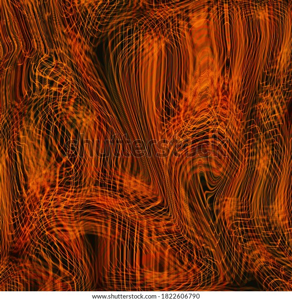Abstract Red Orange Line Pattern On Stock Illustration 1822606790 ...