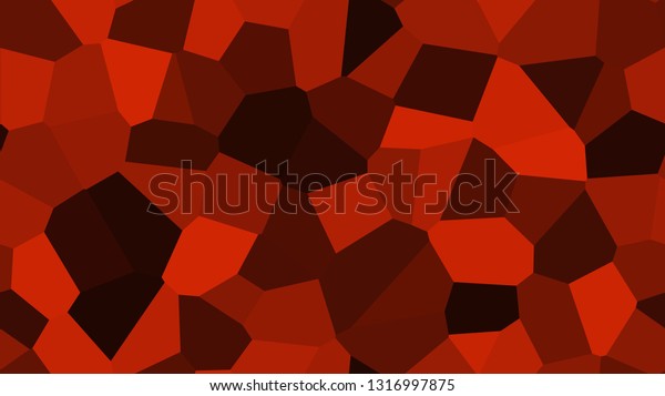 Abstract Red Structure Background Polygonal Texture Stock Illustration ...