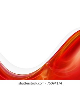 Abstract Red Wave Backdrop Stock Illustration 75094174 | Shutterstock