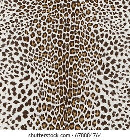 Abstract Repeating Animal Pattern Leopard Stok İllüstrasyon 678884764 ...