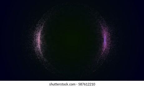 Abstract Ring Background Sphere Shapes Glowing: ภาพประกอบสต็อก ...