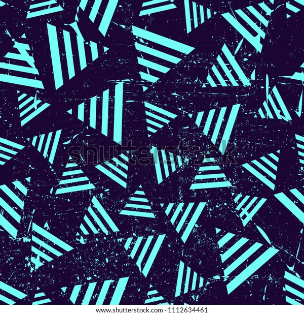 Ilustración de stock sobre Abstract Seamless Triangle Sport Pattern ...