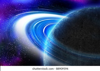 Abstract Space Lights Background Stock Illustration 88909594 | Shutterstock