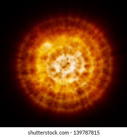 Abstract Sphere Fire Light Background Stock Illustration 139787815 ...