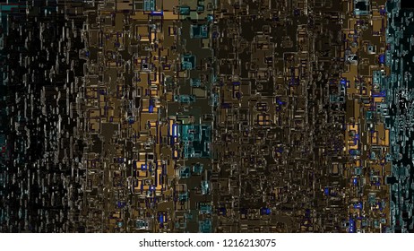 Abstract Structure Data Computer Geometric Texture Stock Illustration ...