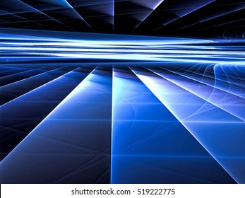 Abstract Tech Background Computergenerated Image Fractal Stock ...