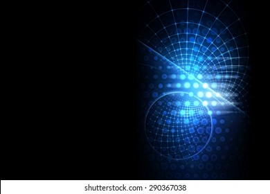 Set Techno Earth Planet Concept Backgrounds Stock Vector (Royalty Free ...