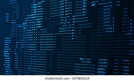 Abstract Technology Background Big Data Digital: ilustración de stock ...