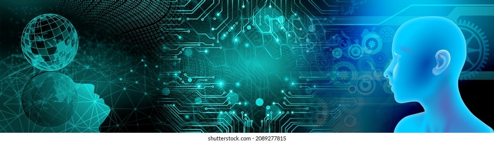 Abstract Technology Background Binary Cogs Concept Stock Illustration 2089277815 | Shutterstock