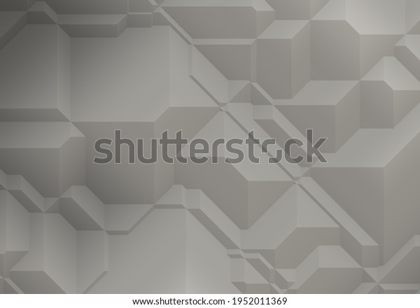 Abstract Technology Background Grey Backdrop Stock Illustration ...
