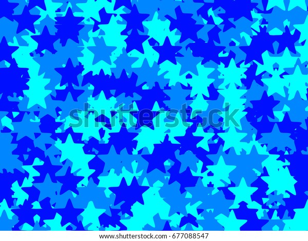 Abstract Template Based On Multiple Shapes Stock Illustration 677088547 ...