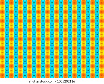 Wave Bandhani Pattern Design Stock Illustration 1266400732 | Shutterstock