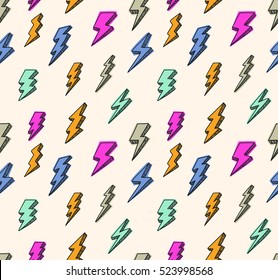 Abstract Thunder Background Stock Illustration 524012734 | Shutterstock