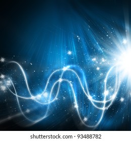 Abstract Waves Shine Background Stock Illustration 93488782 | Shutterstock