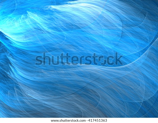 Abstract Wavy Background Computergenerated Image Fractal Stock ...