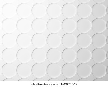 Abstract White Background Texture Round Elements Stock Illustration ...