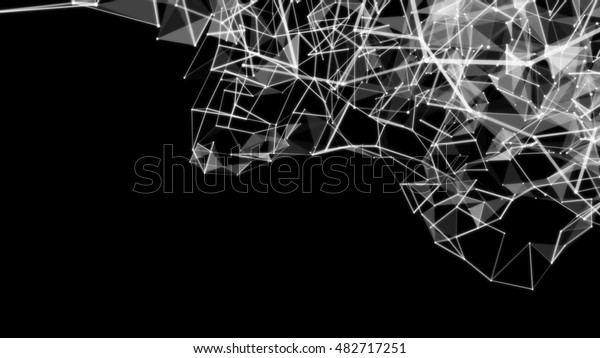 Abstract White Plexus Background You Can Stock Illustration 482717251 ...