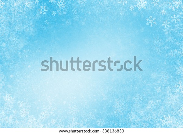 Abstract Winter Background Texture Stock Illustration 338136833