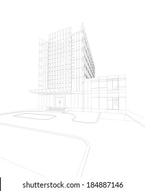 2,219 Hospital building sketch Images, Stock Photos & Vectors ...