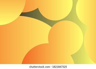 Abstract Yellow Gradient Background Design Stock Illustration ...