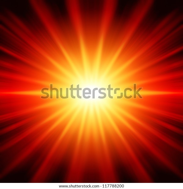 Abstract Yellow Red Rays Lights Like Stock Illustration 117788200 ...
