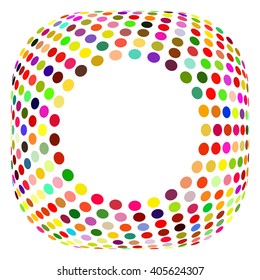 Abstracts Rounded Bubbles Background Stock Illustration 405624307 ...
