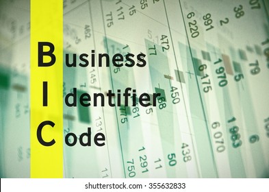 Acronym Bic Business Identifier Code Stock Illustration 355632833