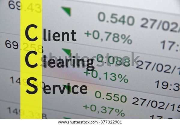 Acronym Ccs Client Clearing Service 库存插图 377322901 | Shutterstock
