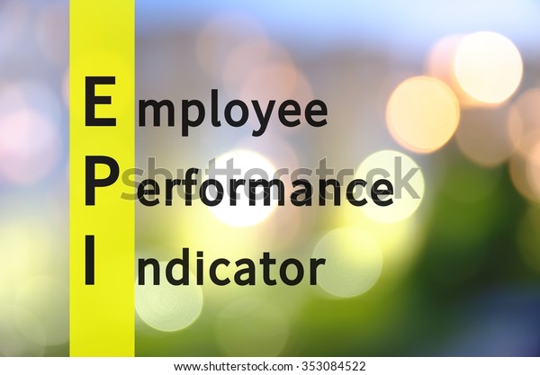 Acronym Epi Employee Performance Indicator Background Stock ...