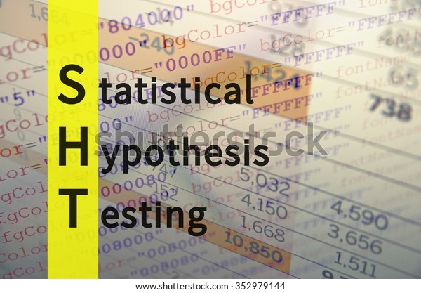 Acronym Sht Statistical Hypothesis Testing Stock Illustration 352979144 ...