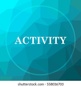 Activity Icon Activity Website Button On Stock Illustration 558036703 ...