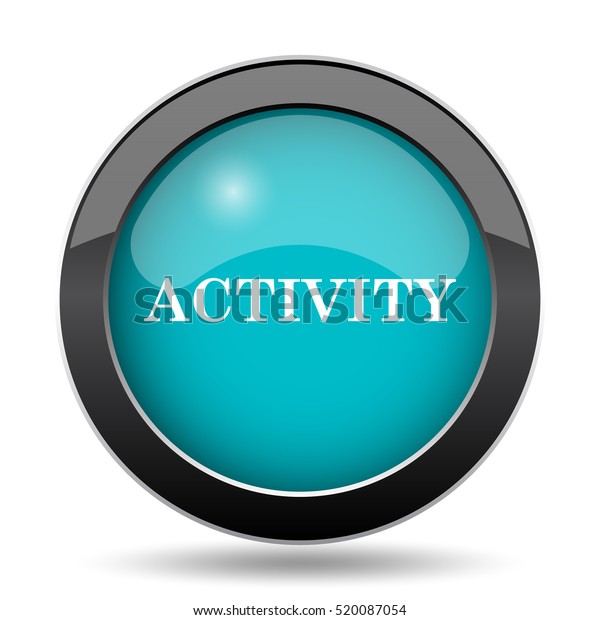 Activity Icon Activity Website Button On Stock Illustration 520087054 ...
