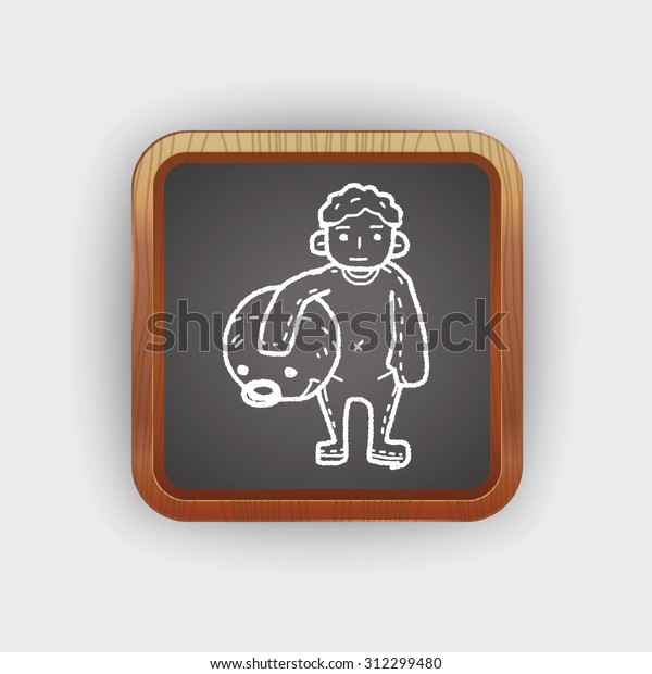 Actor Doodle Stock Illustration 312299480 | Shutterstock