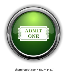 Admin One Ticket Icon Admin One Stock Illustration 680744461 | Shutterstock