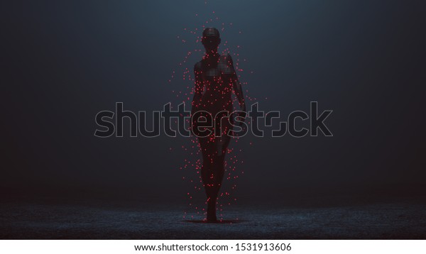 Advanced Shape Shifting Alien Being Formed Stock Illustration 1531913606