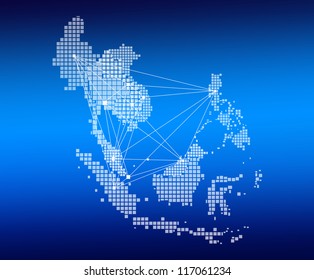 664 Asean map outline Images, Stock Photos & Vectors | Shutterstock