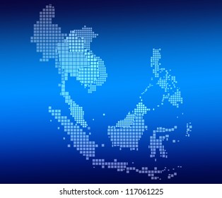 664 Asean map outline Images, Stock Photos & Vectors | Shutterstock