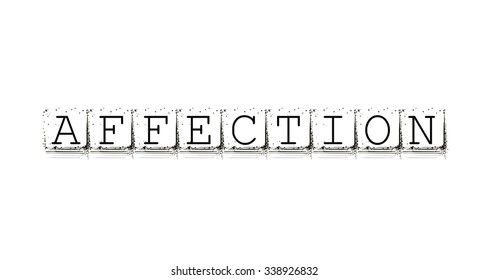 Affection Word Stock Illustration 338926832 | Shutterstock